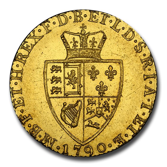 1790 Great Britain Gold Guinea George III MS-62 PCGS