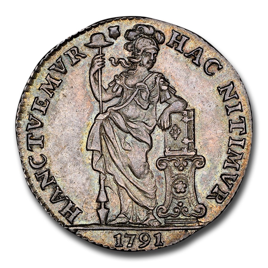 Buy 1791 Netherlands Silver Gulden MS-63 NGC | APMEX