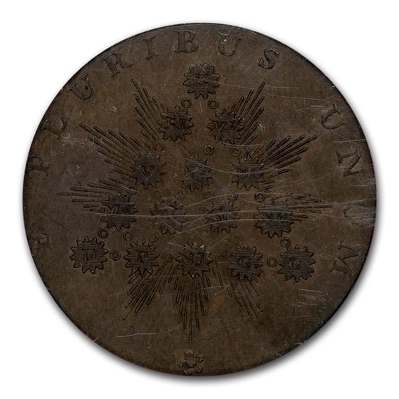 Buy 1792-94 Kentucky Token Plain Edge MS-64 PCGS (Brown) | APMEX