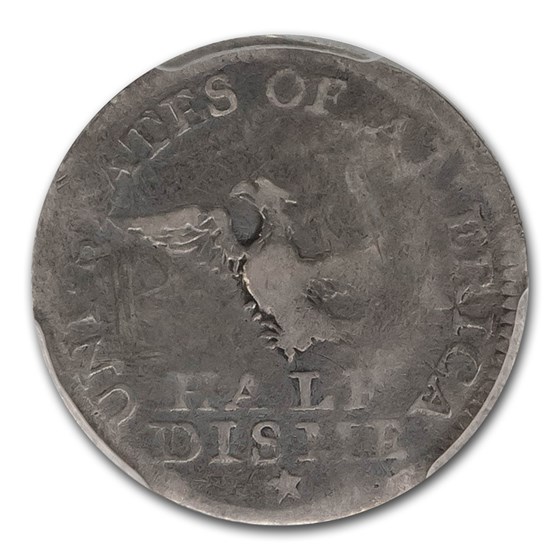 Buy 1792 Flowing Hair Half Disme Fine-12 PCGS | APMEX