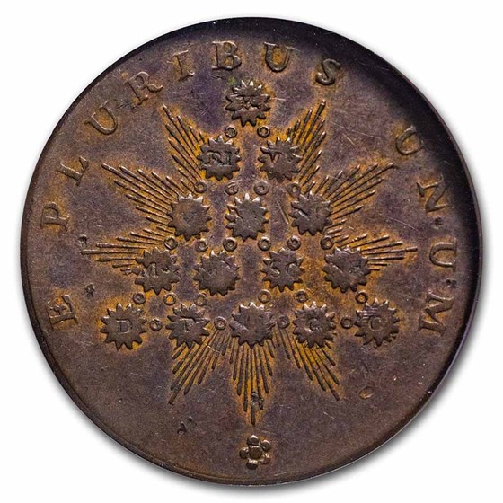 Buy 1792 Kentucky Token Plain Edge VF-35 NGC (Brown) | APMEX