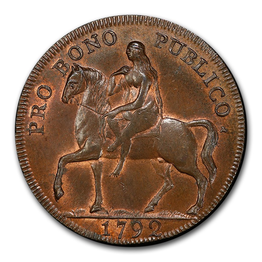 Buy 1792 Warwickshire Coventry 1/2 Penny Conder Token MS-65 PCGS (BN ...