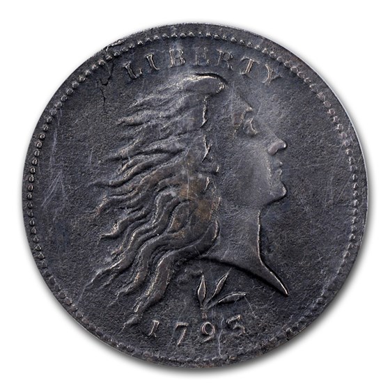 Buy 1793 Flowing Hair Cent VF-25 PCGS (Wreath, Lettered Edge) | APMEX