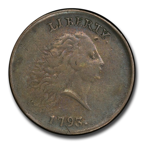 Buy 1793 Flowing Hair Chain Cent XF-40 PCGS (Periods) | APMEX