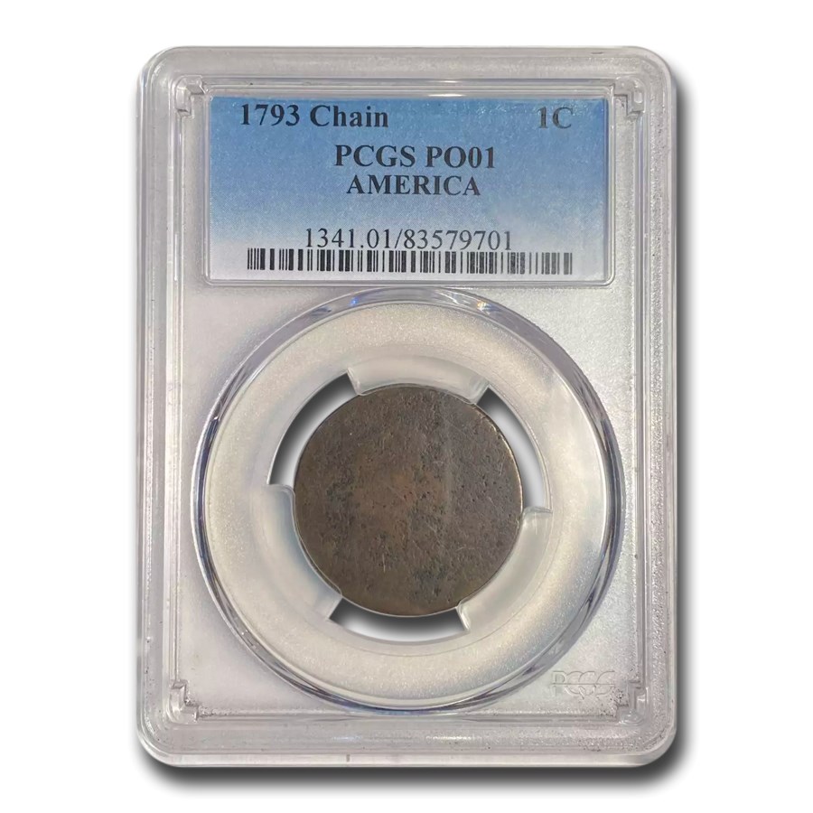 Buy 1793 Flowing Hair Chain Large Cent Poor-1 PCGS (America) | APMEX