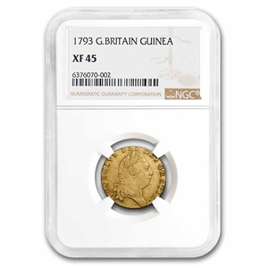 Buy 1793 Great Britain Gold Guinea George III XF-45 NGC | APMEX
