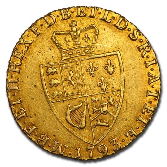 Buy 1793 Great Britain Gold Guinea George III XF | APMEX