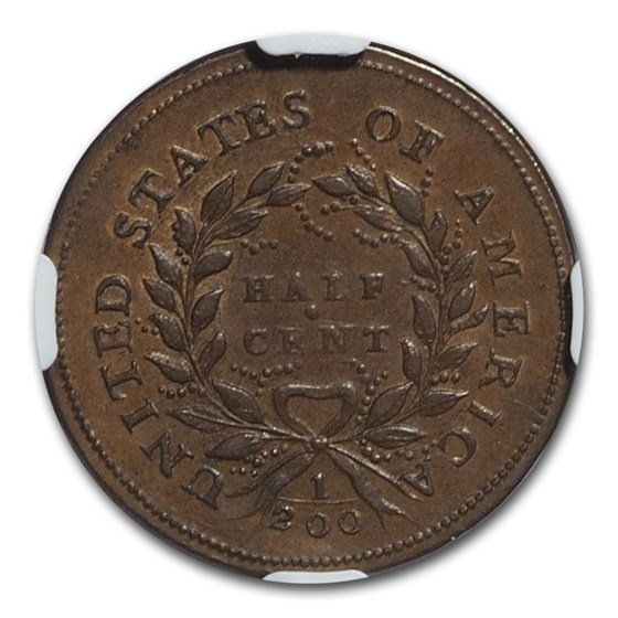 Buy 1793 Half Cent MS-61+ NGC (Brown) | APMEX