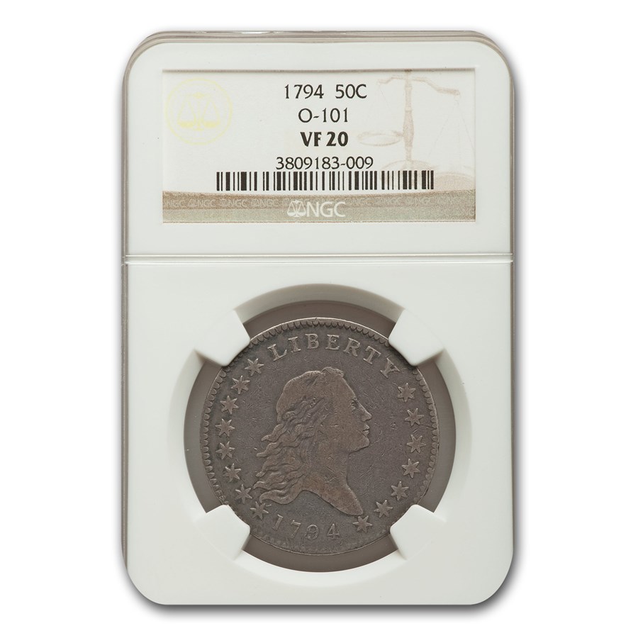 Buy 1794 Flowing Hair Half Dollar VF-20 NGC (O-101) | APMEX