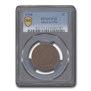 Buy 1794 Flowing Hair Large Cent Fine-12 PCGS | APMEX