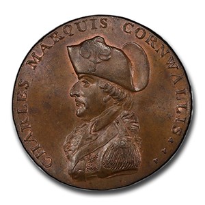 Buy 1794 Great Britain Copper Penny Token MS-65 PCGS (Brown) | APMEX