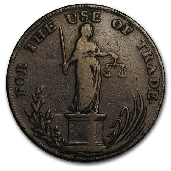 Buy (1795) Condor Token Suffolk Halfpenny VF | APMEX