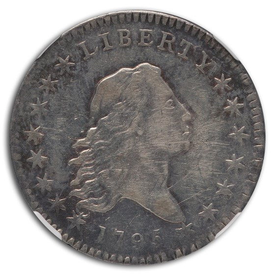 1795 Flowing Hair Half Dollar AU-55 NGC