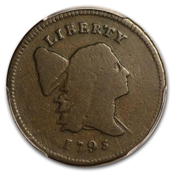 Buy 1795 Half Cent Lettered Edge VG Detail PCGS (Genuine) | APMEX