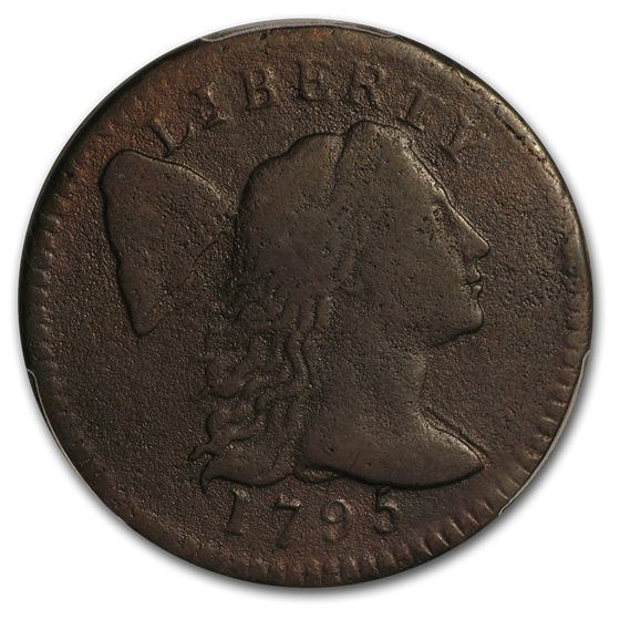 Buy 1795 Large Cent Plain Edge Fine Details PCGS (Genuine) | APMEX