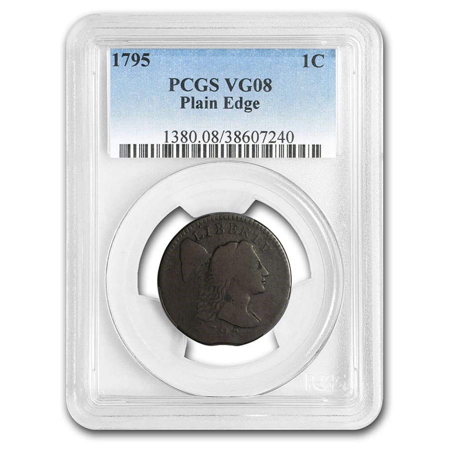 Buy 1795 Large Cent Plain Edge VG-08 PCGS | APMEX
