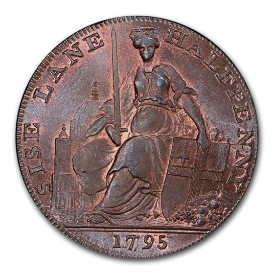 Buy 1795 Middlesex 1/2 Penny Conder Token MS-66 PCGS (RB) | APMEX