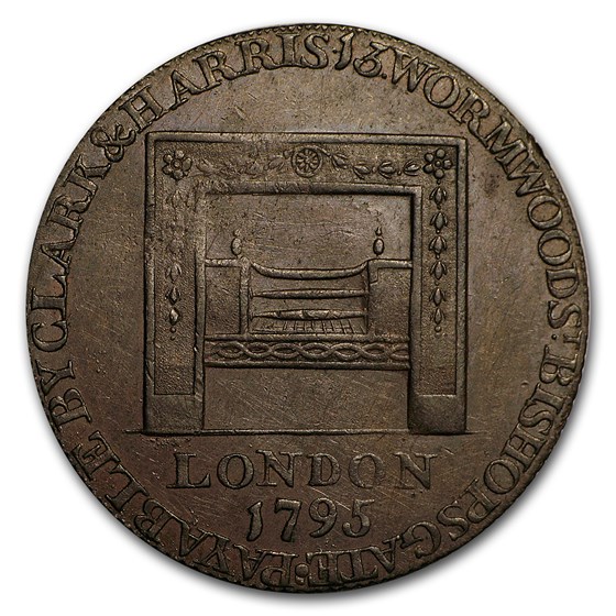 Buy 1795 Washington Half Penny Grate Token Choice XF | APMEX