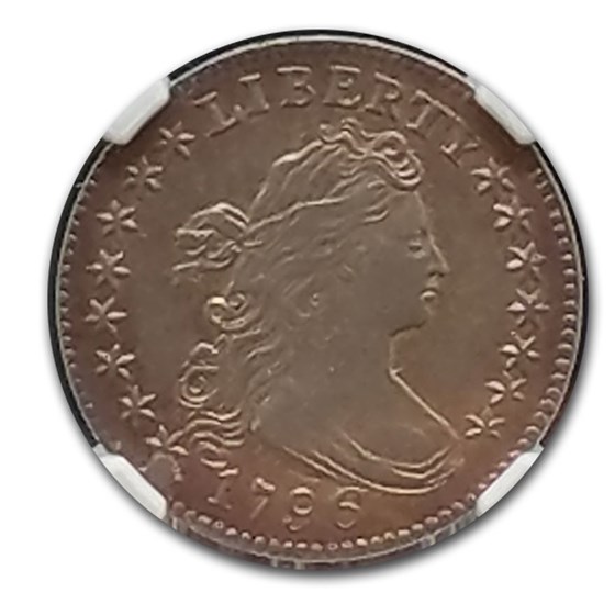 Buy 1796 Draped Bust Dime AU-55 NGC | APMEX