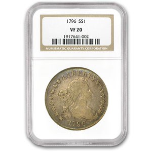 Buy 1796 Draped Bust Dollar Large Date/Small Letters VF-20 NGC | APMEX