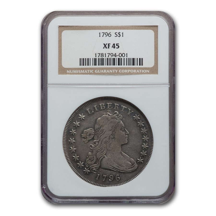 Buy 1796 Draped Bust Dollar XF-45 NGC | APMEX