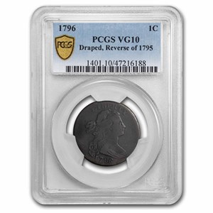 Buy 1796 Draped Bust Large Cent VG-10 Rev of 1795 | APMEX