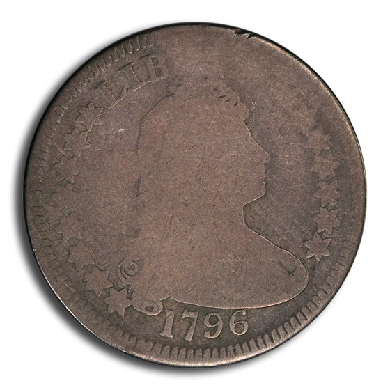 Buy 1796 Draped Bust Quarter AG-3 PCGS CAC | APMEX