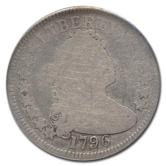 Buy 1796 Draped Bust Quarter AG-3 PCGS | APMEX
