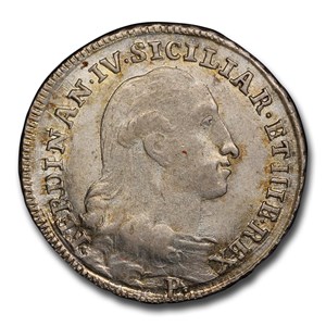 Buy 1796 Naples Silver 20 Grana Ferdinando IV MS-63 | APMEX