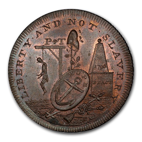 Buy 1796 Middlesex 1/2 Penny Conder Token MS-65 PCGS (BN) | APMEX