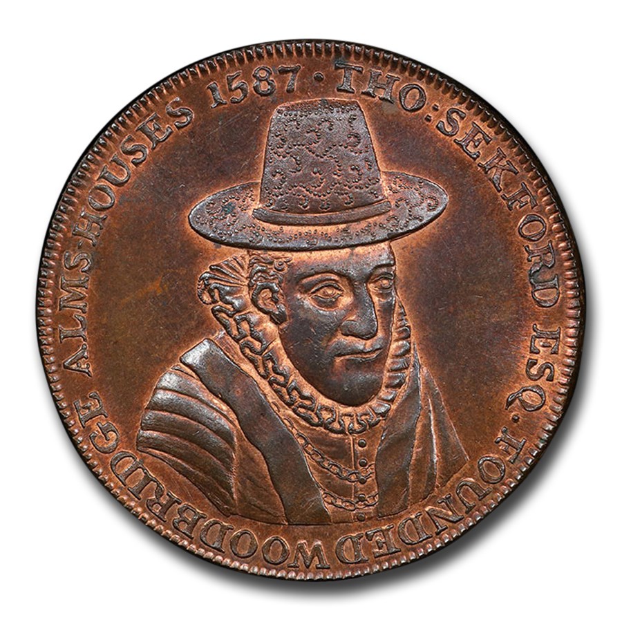 Buy 1796 Suffolk Copper Penny Token MS-65 PCGS (Brown) | APMEX