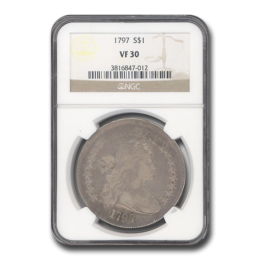 Buy 1797 Draped Bust Dollar VF-30 NGC | APMEX