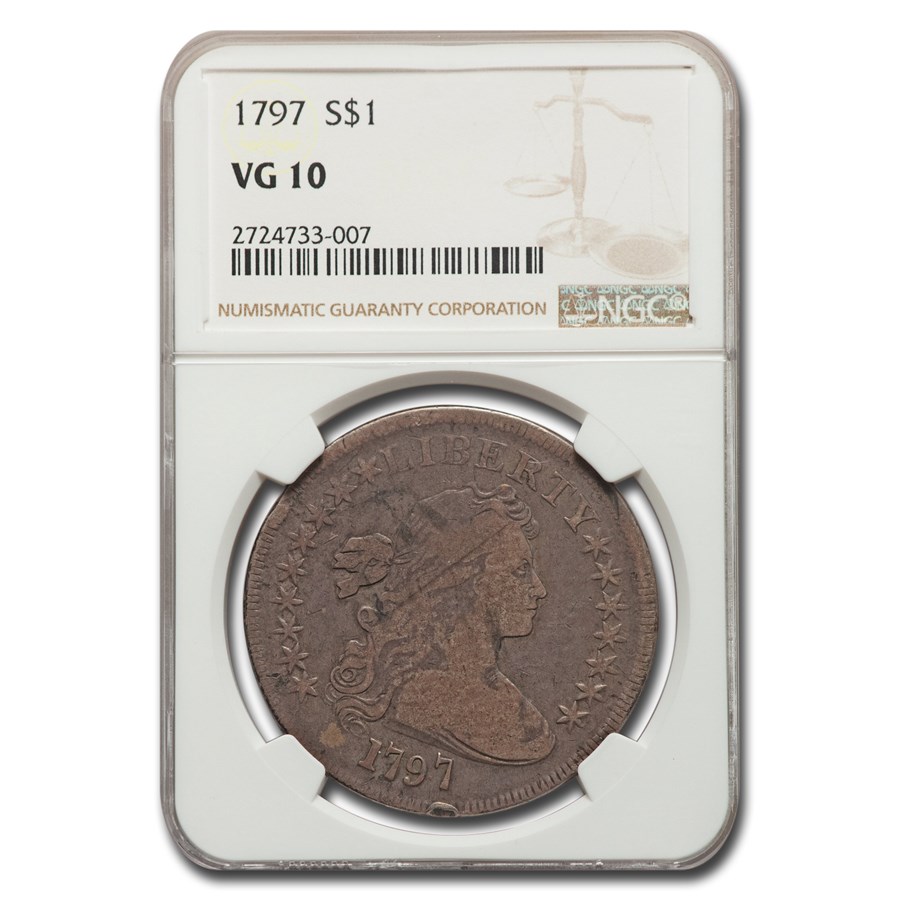 Buy 1797 Draped Bust Dollar VG-10 NGC | APMEX