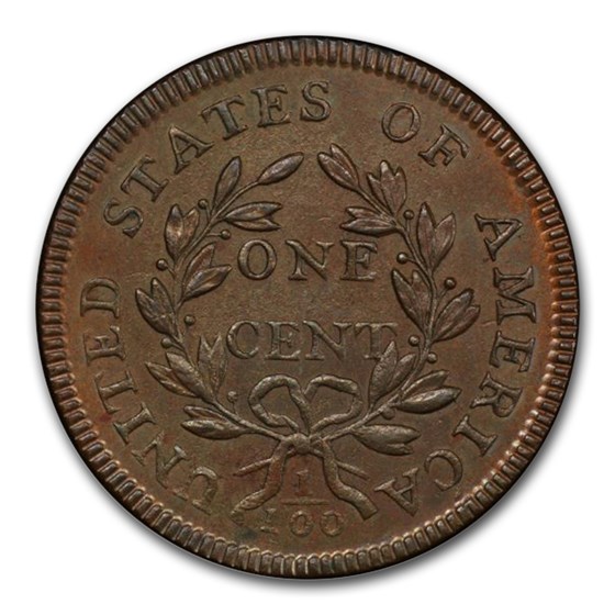 Buy 1797 Draped Bust Large Cent w/Stems MS-64 PCGS CAC (BN) | APMEX