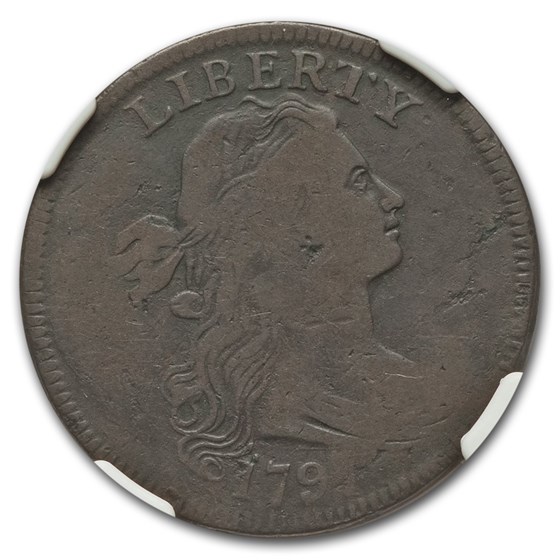 Buy 1797 Large Cent VG-10 NGC (Brown, Stems, Rev of 97, S-140) | APMEX