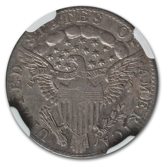 Buy 1798/7 Draped Bust Dime AU-53 NGC (16 Stars Rev, JR-1) | APMEX