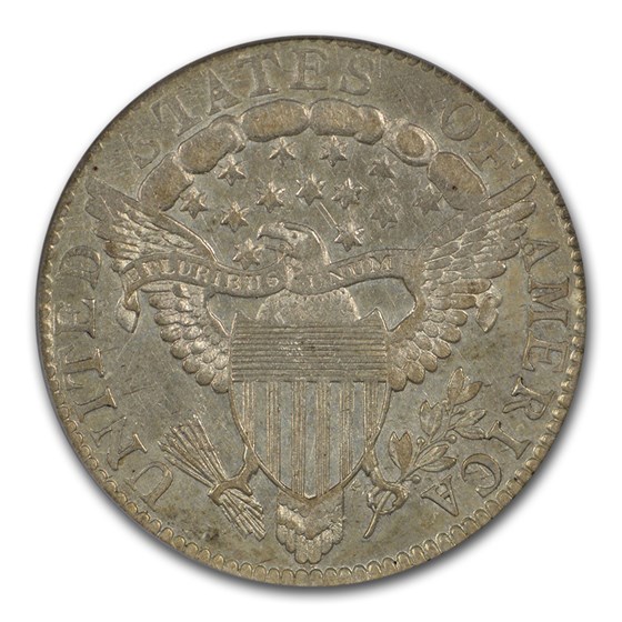 Buy 1798 Draped Bust Dime AU-50 PCGS (Large 8) | APMEX