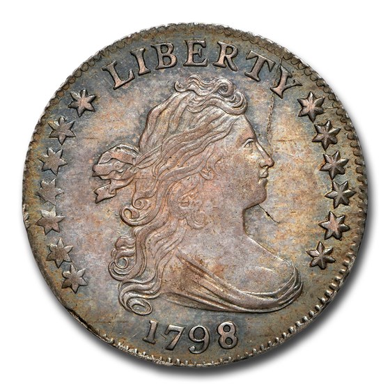 Buy 1798 Draped Bust Dime MS-64 NGC (Large 8) | APMEX