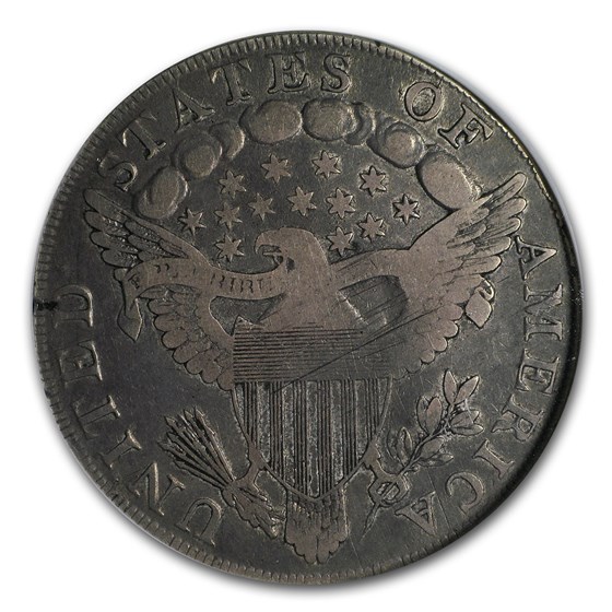 Buy 1798 Draped Bust Dollar Heraldic Eagle 13 Stars VF-20 NGC | APMEX