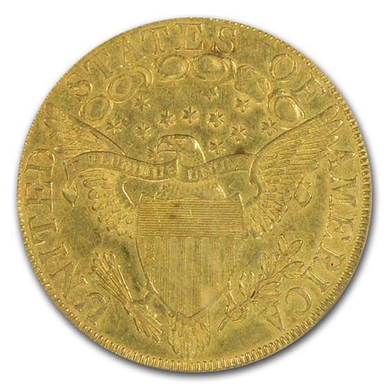 Buy 1799 $10 Turban Head Gold Eagle AU-55 PCGS (Large Stars Obv) | APMEX