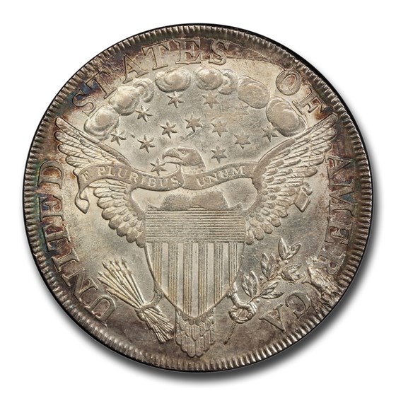 Buy 1799/8 Draped Bust Dollar MS-62 PCGS 13 Stars | APMEX