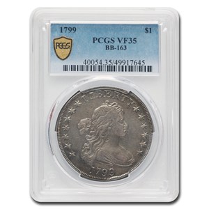 Buy 1799 Draped Bust Dollar VF-35 PCGS | APMEX