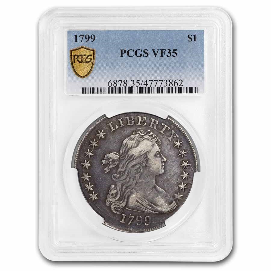 Buy 1799 Draped Bust Dollar VF-35 PCGS | APMEX