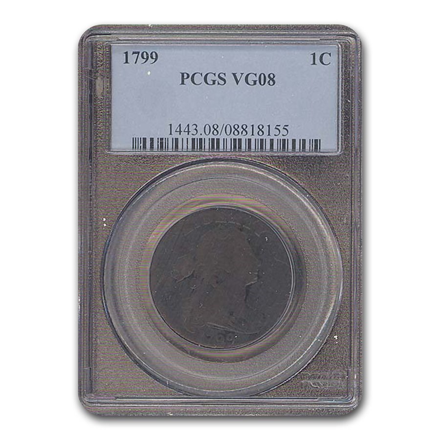 Buy 1799 Large Cent VG-8 PCGS | APMEX