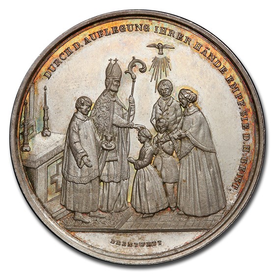 Buy (1800) German States Baptism Silver Medal SP-64 PCGS | APMEX