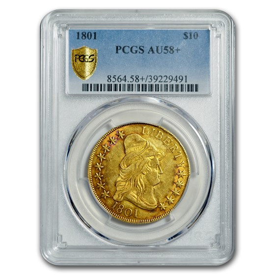 Buy 1801 $10 Turban Head Gold Eagle AU-58+ PCGS | APMEX