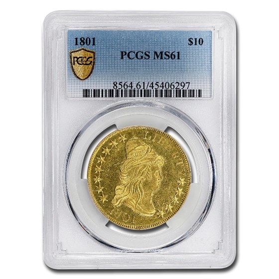 Buy 1801 $10 Turban Head Gold Eagle MS-61 PCGS | APMEX