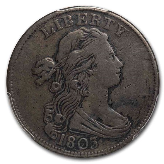 Buy 1803 Draped Bust Large Cent VF-25 PCGS (Small Date, Sm. Fraction ...
