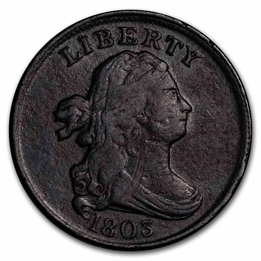 Buy 1803 Half Cent VF (Details) | APMEX