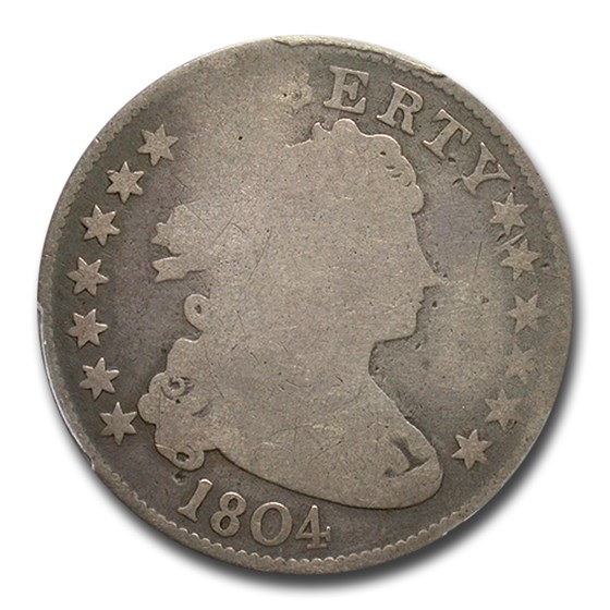 Buy 1804 Draped Bust Quarter AG-03 PCGS | APMEX